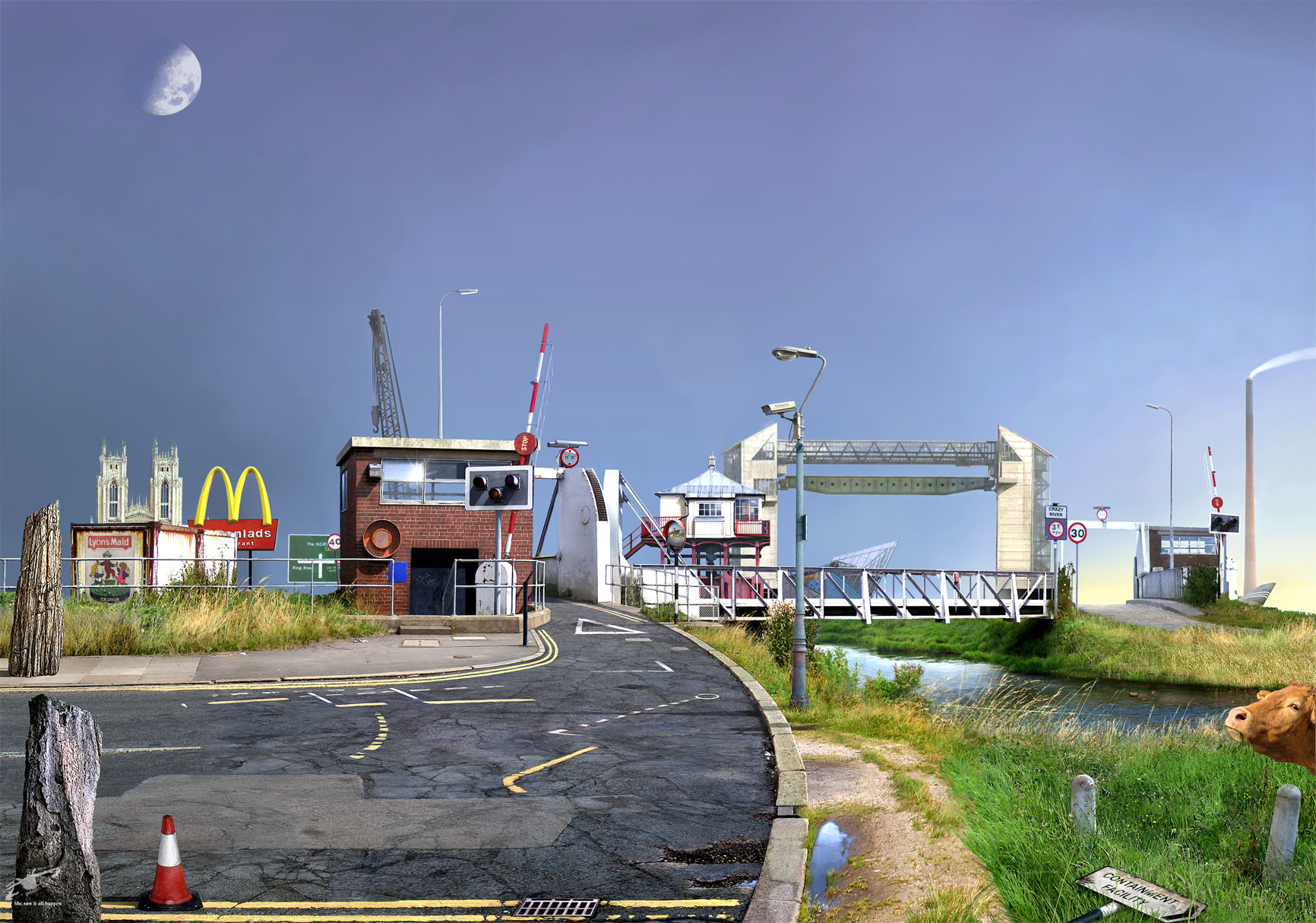 Alpha Zero 1 to River Dreamscapes – GE Saunt – Open Bridges