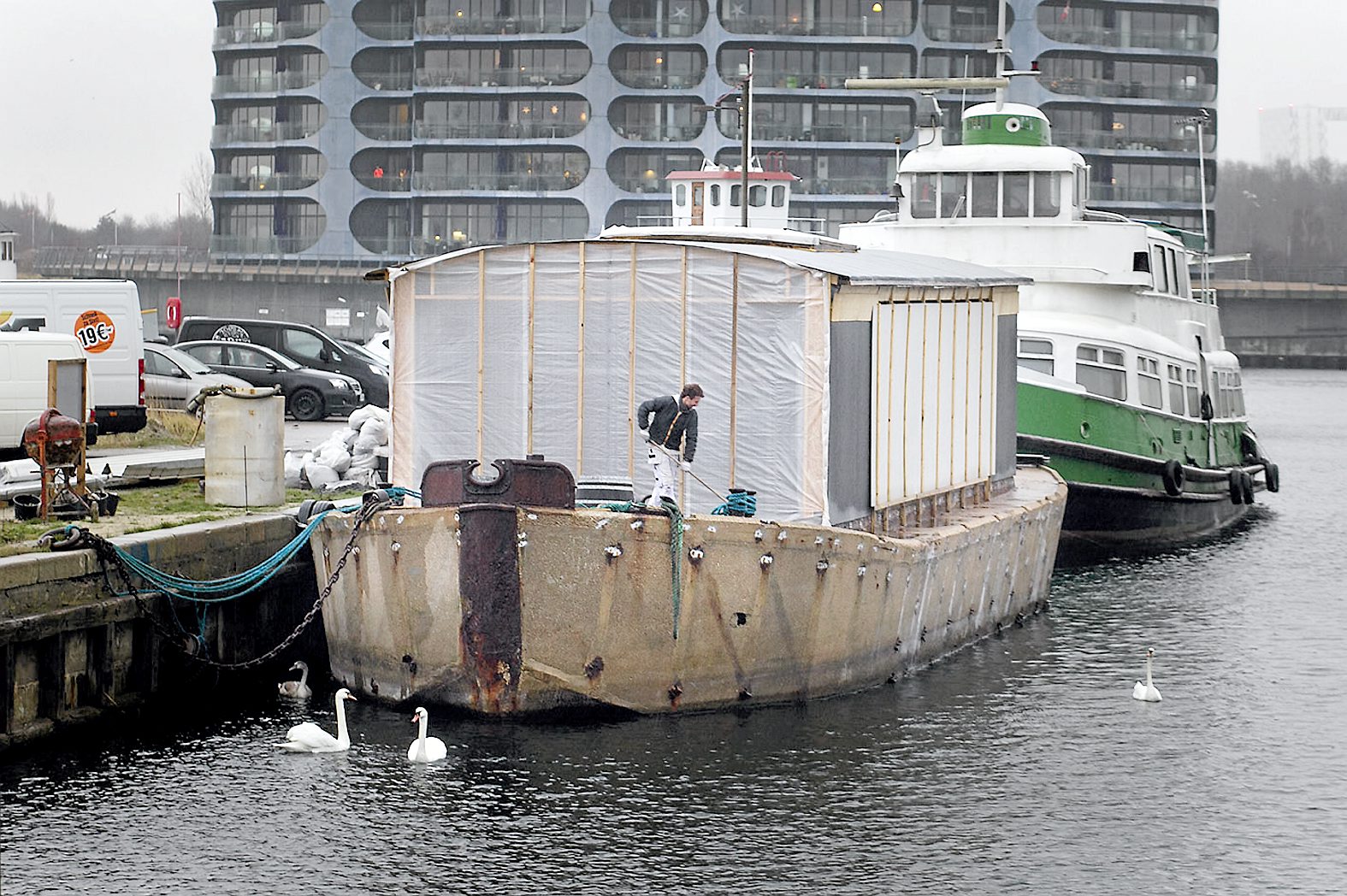 Hull’s World War II Concrete Barges Part 2 – Open Bridges