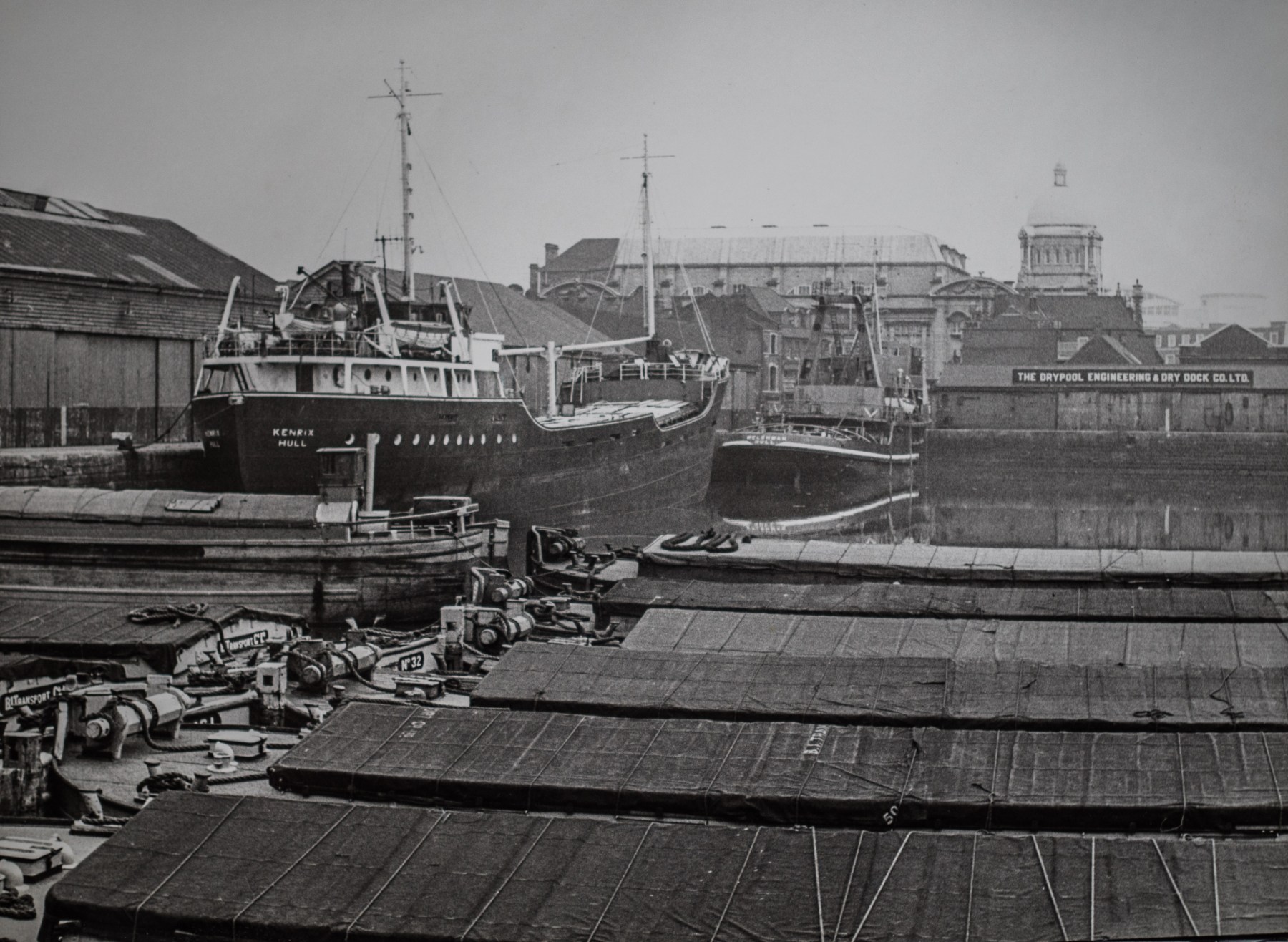 Brian Latus Hull Docks 1960s Part 2 – Open Bridges